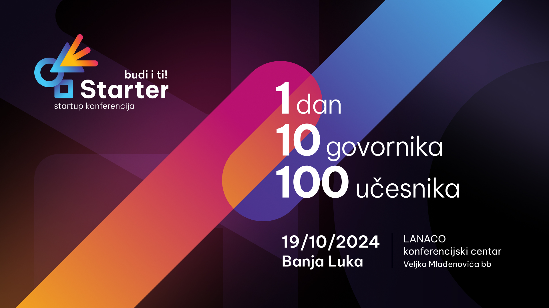 STARTER - Startup konferencija 2024, Banja Luka